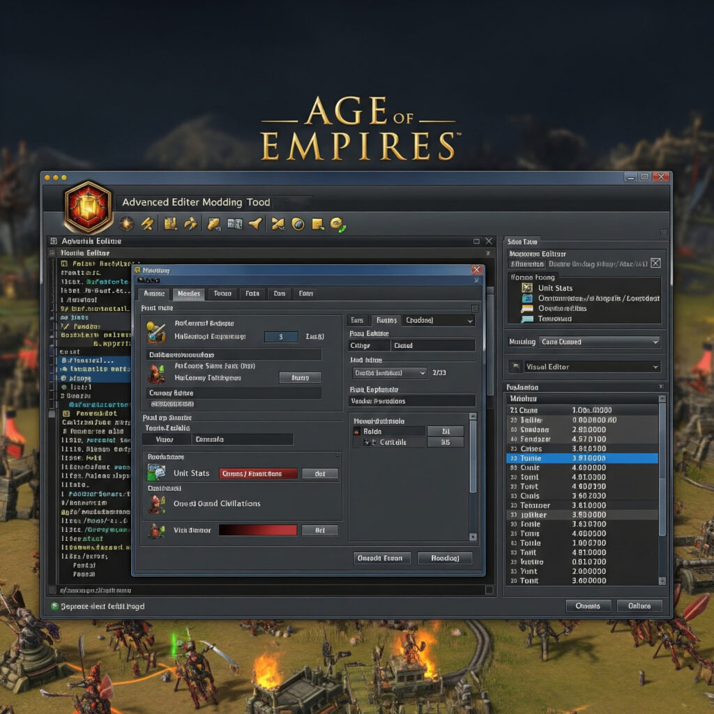 Age of Empires mod yapımı kapsamlı rehber, AoE mod rehberi